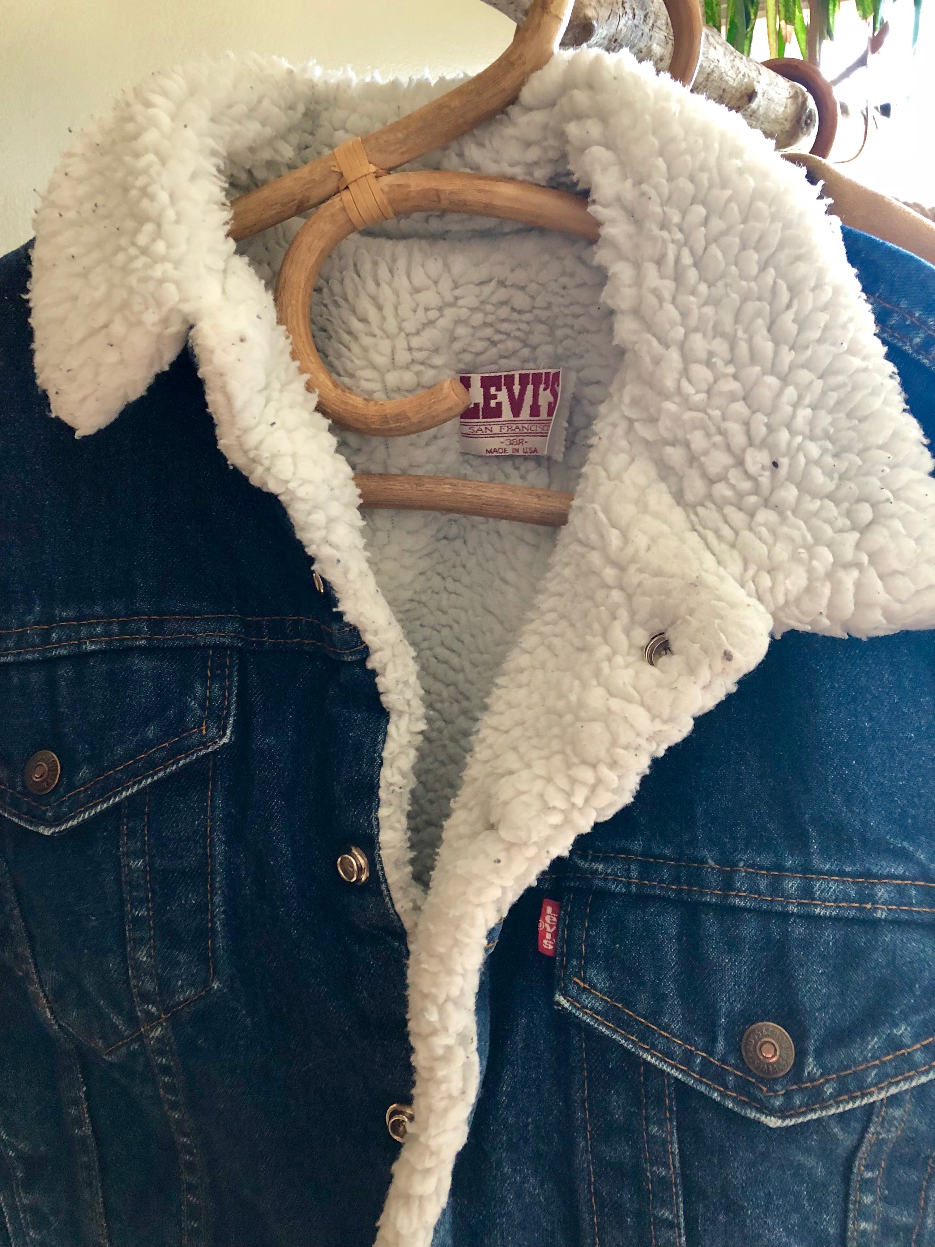 Vintage Levi’s Sherpa jacket – Vintage SOL